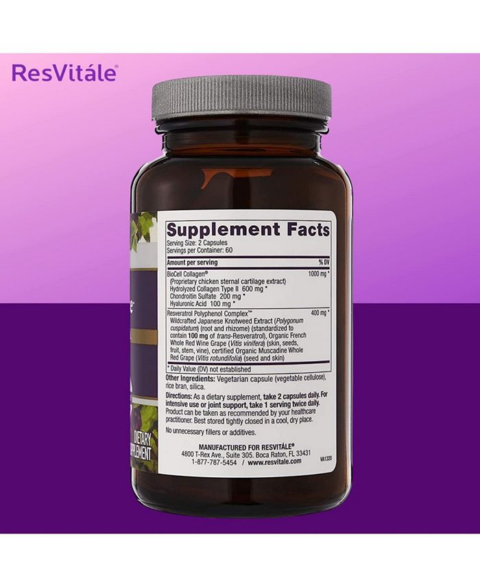 ResVitale Collagen Enhance Anti Aging Skin Care Collagen Supplement ...