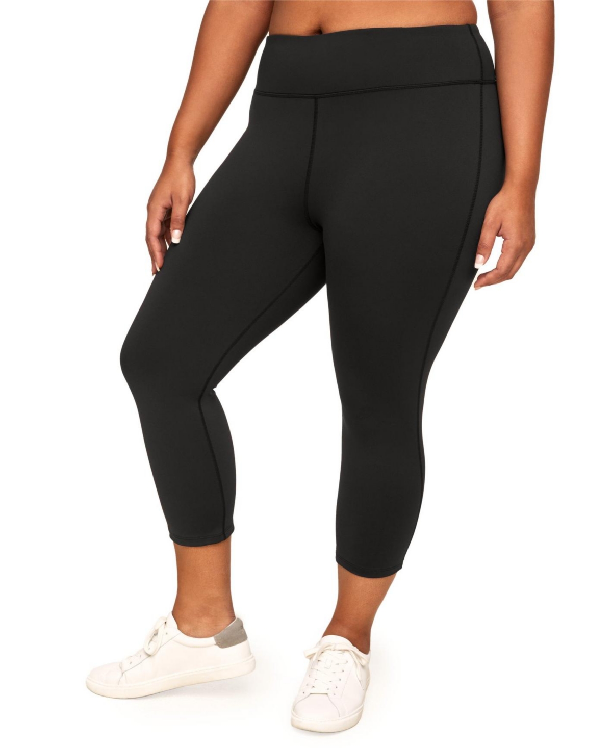 Click here for Adore Me Plus Size Cora Cozy Crop Legging - Black prices