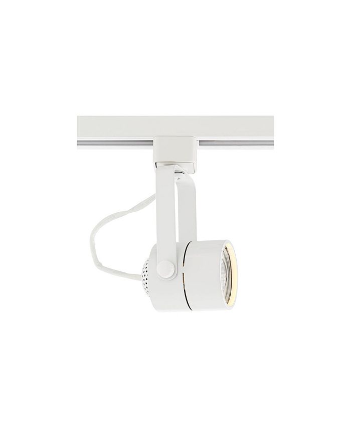 Pro Track White Cylinder 6.5W LED GU10 Halo Track Head - Macy's