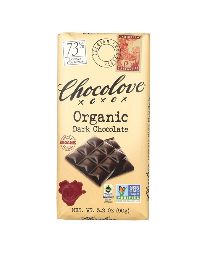 Chocolove Xoxox - Premium Chocolate Bar - Fair Trade Organic Dark ...