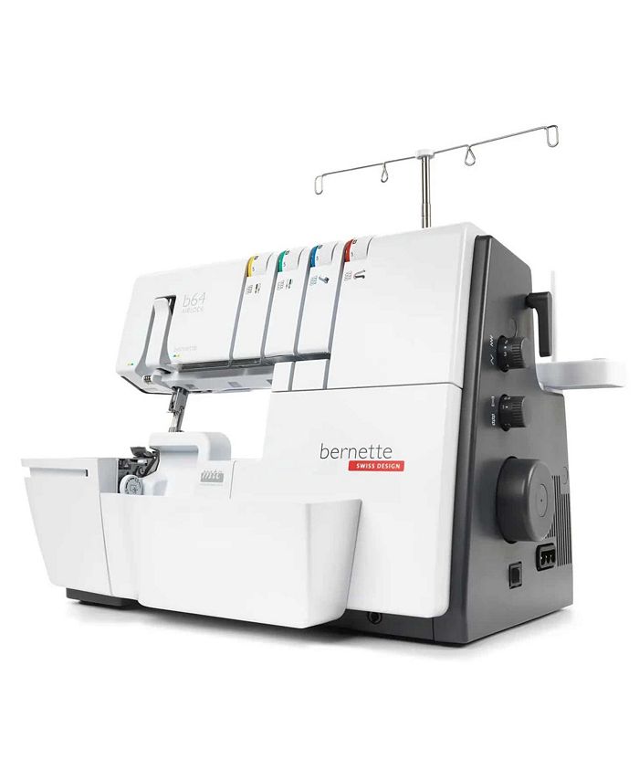 Bernette b64 Airlock 2/3/4 Thread Freearm Jet Air Serger Sewing Machine ...