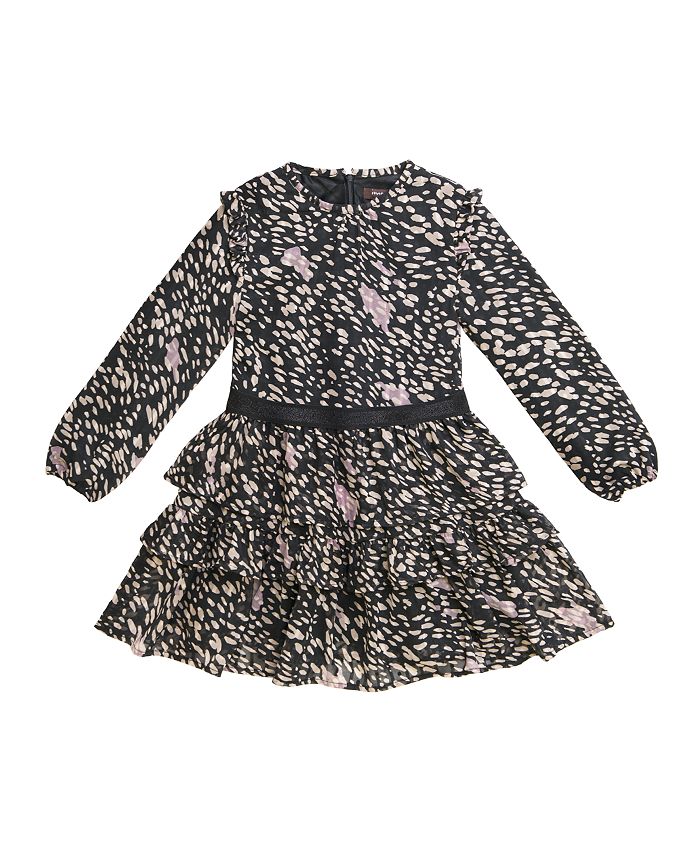 IMOGA Collection Little Girls PALMER FW23 PEBBLE CHIFFON DRESS - Macy's