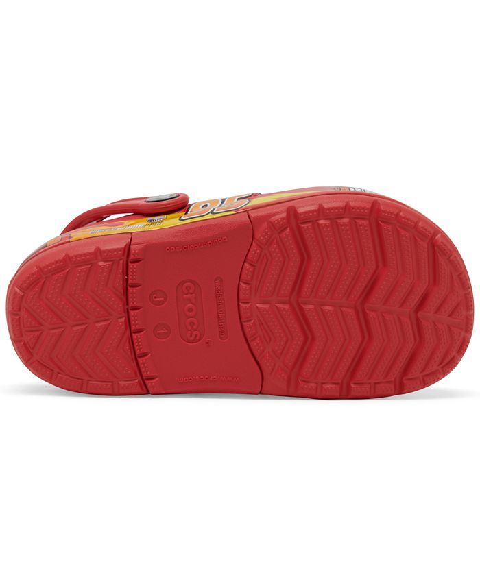 Crocs Little Kids Light-Up Disney and Pixar Cars' Lightning McQueen ...
