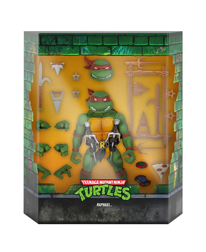 Super 7 Teenage Mutant Ninja Turtles Raphael 7" Ultimates, Action ...
