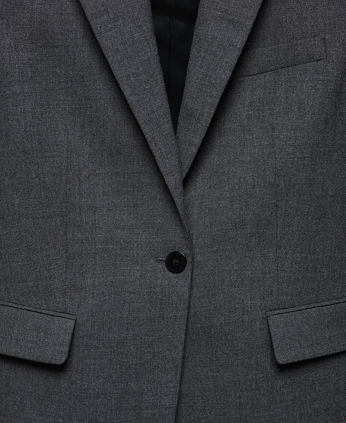 MANGO Women's Structured Suit Blazer - Macy's