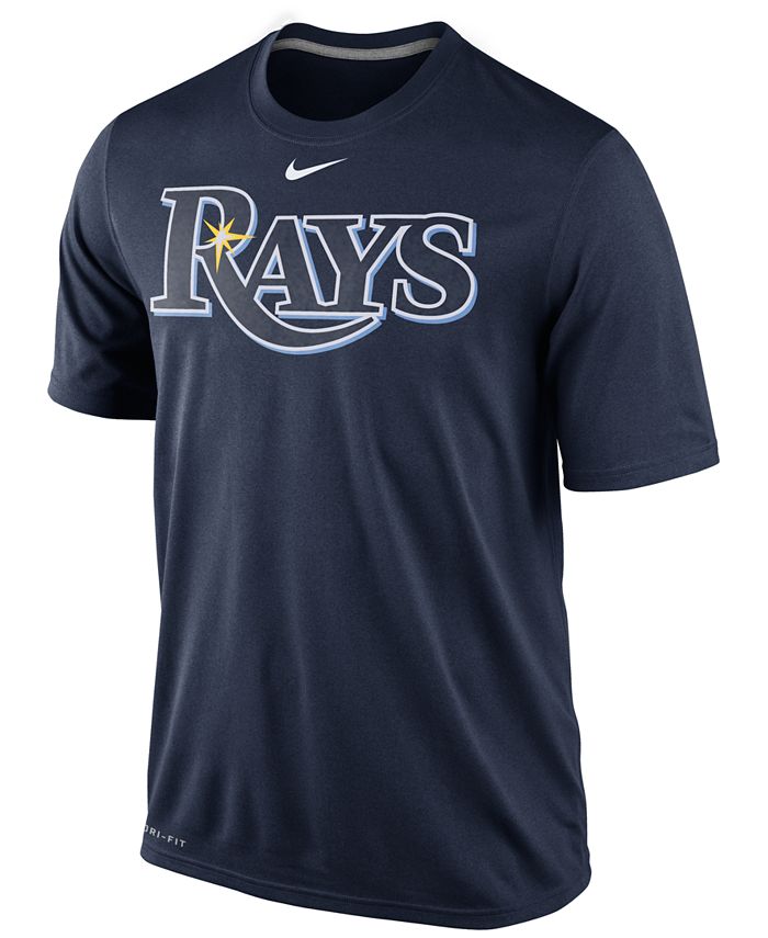 Nike Men's Tampa Bay Rays Legend Wordmark T-Shirt - Macy's