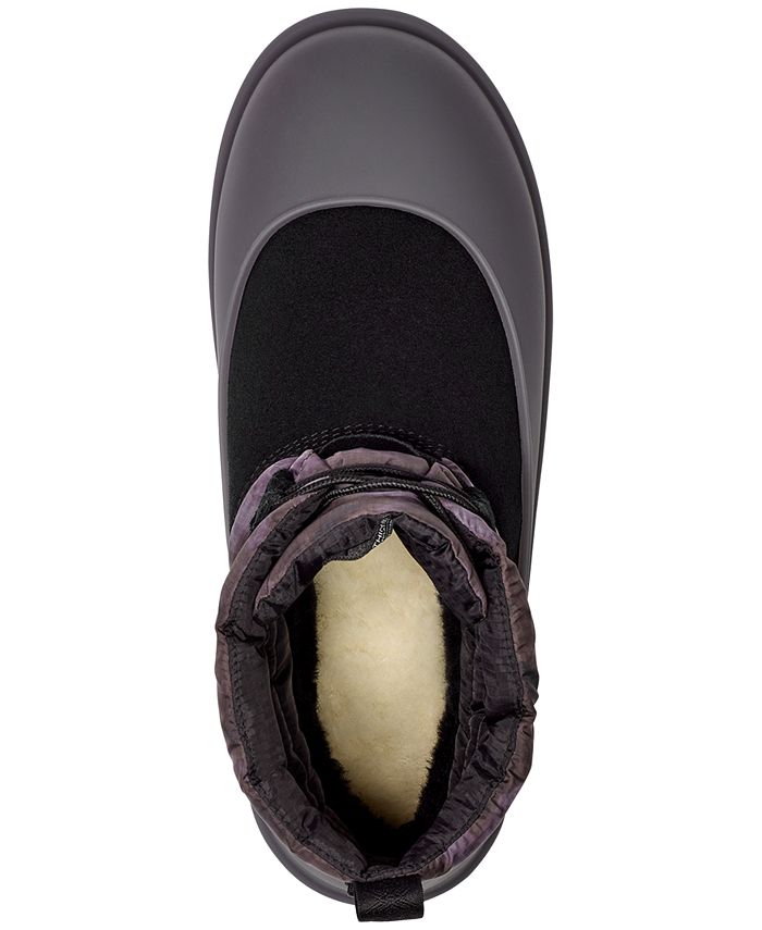 UGG® Men's Classic Mini Lace Up Water-Resistant Boots - Macy's