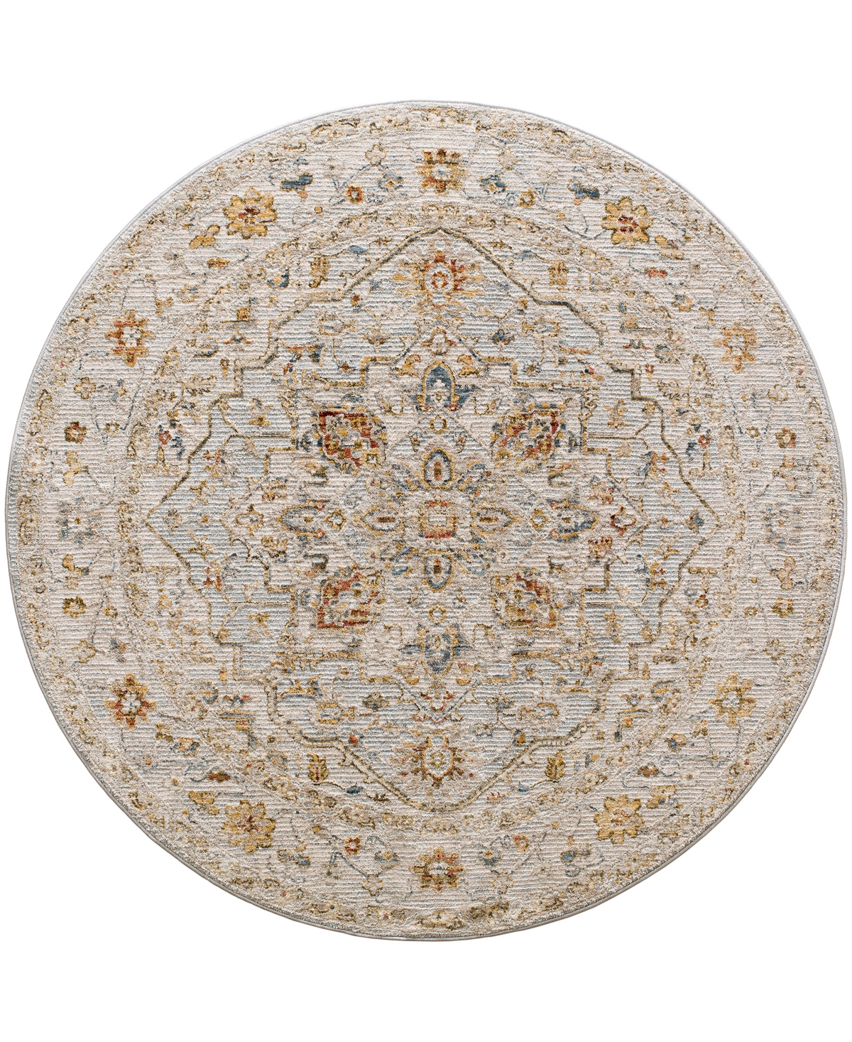 Click here for Surya Reina Ren-2304 710 x 710 Round Area Rug - Cr... prices