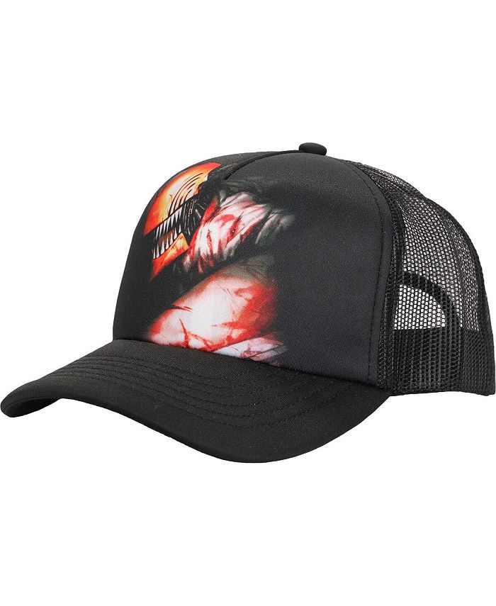 Bioworld Big Boys and Girls Black Chainsaw Man Snapback Hat - Macy's
