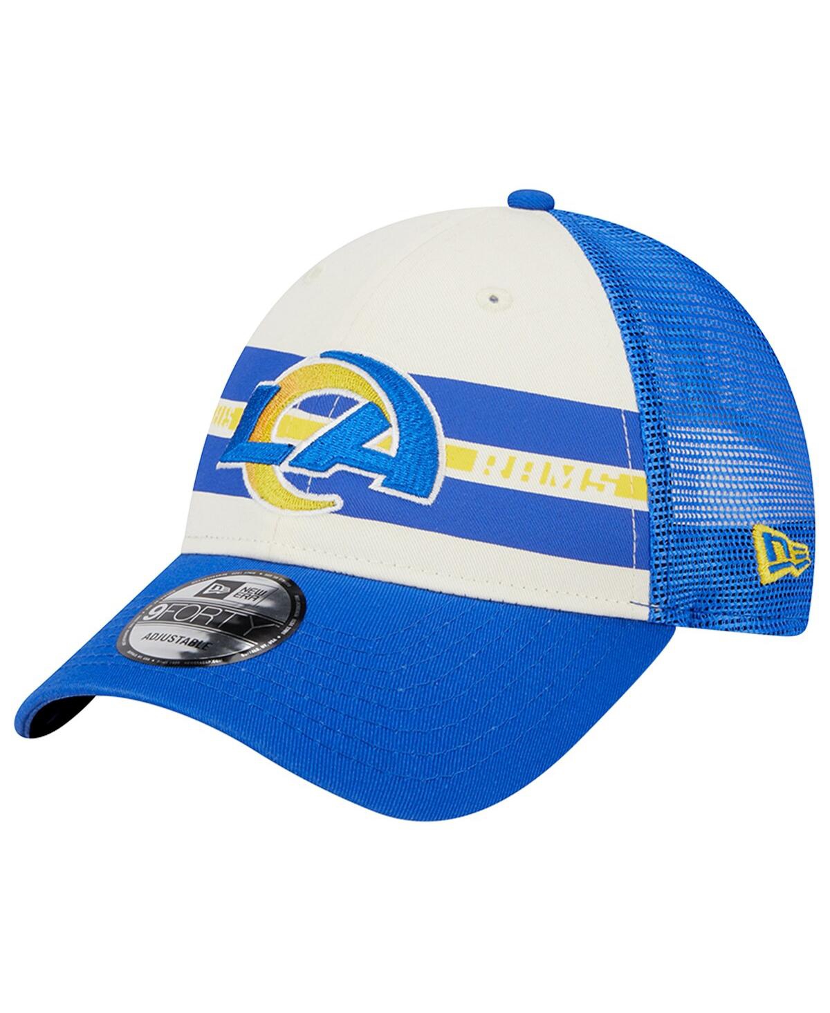 Click here for Mens New Era Cream  Royal Los Angeles Rams Team St... prices