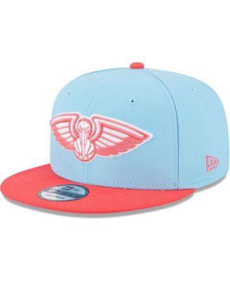 Men's New Era Powder Blue, Red New Orleans Pelicans 2-Tone Color Pack ...