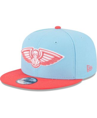 Men's New Era Powder Blue, Red New Orleans Pelicans 2-Tone Color Pack ...