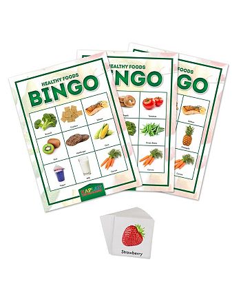 Kaplan Early Learning Healthy Foods Bingo Game - Macy's