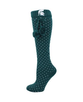 Women's ZooZatz Green Michigan State Spartans Knee High Socks - Macy's