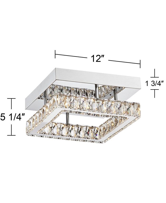 Possini Euro Design Patricia Close To Ceiling Light Flush Mount Fixture ...