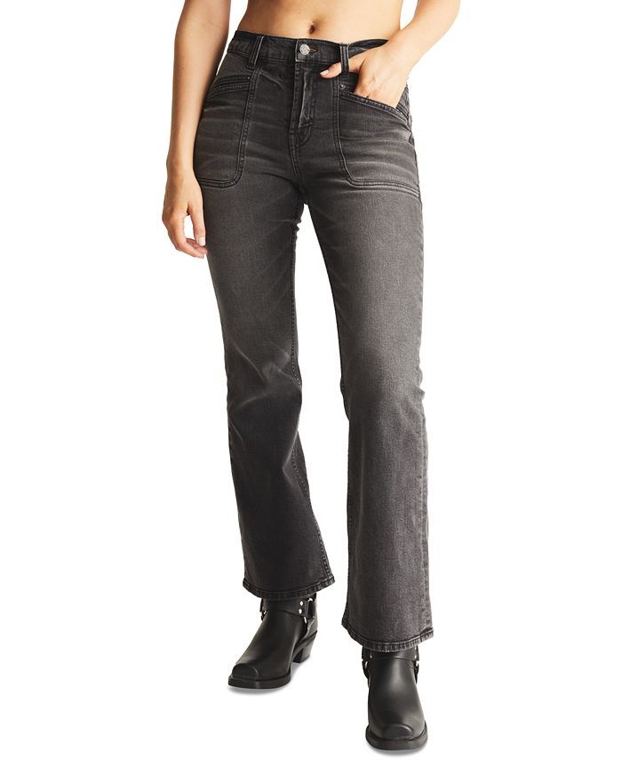 Frye Women's Embroidered-Pocket Bootcut Jeans - Macy's