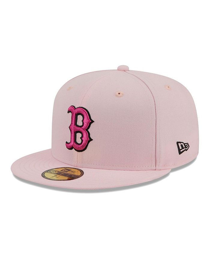 New Era Men's Pink Boston Red Sox 2018 MLB World Series 59FIFTY Fitted ...