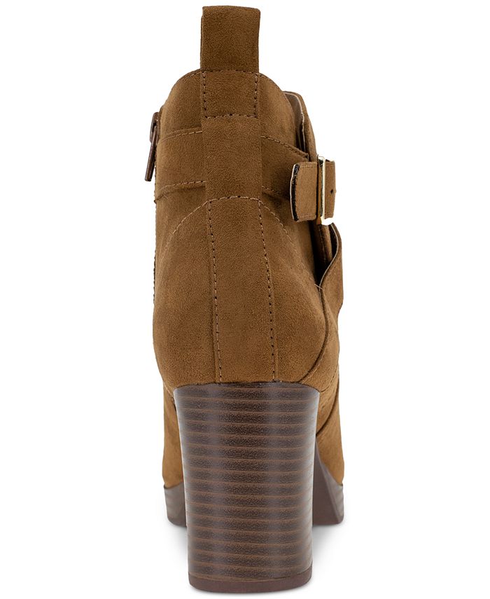 Style & Co Zaharaa Buckled Dress Booties, Created for Macy's - Macy's