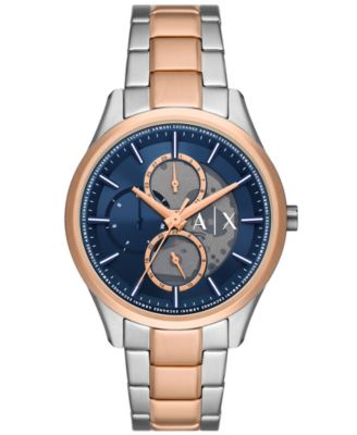 A|X Armani Exchange Men's Dante Multifunction Two-Tone Stainless Steel ...