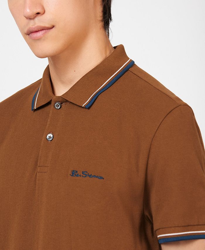 Ben Sherman Men's Signature Short Sleeve Polo Shirt - Macy's