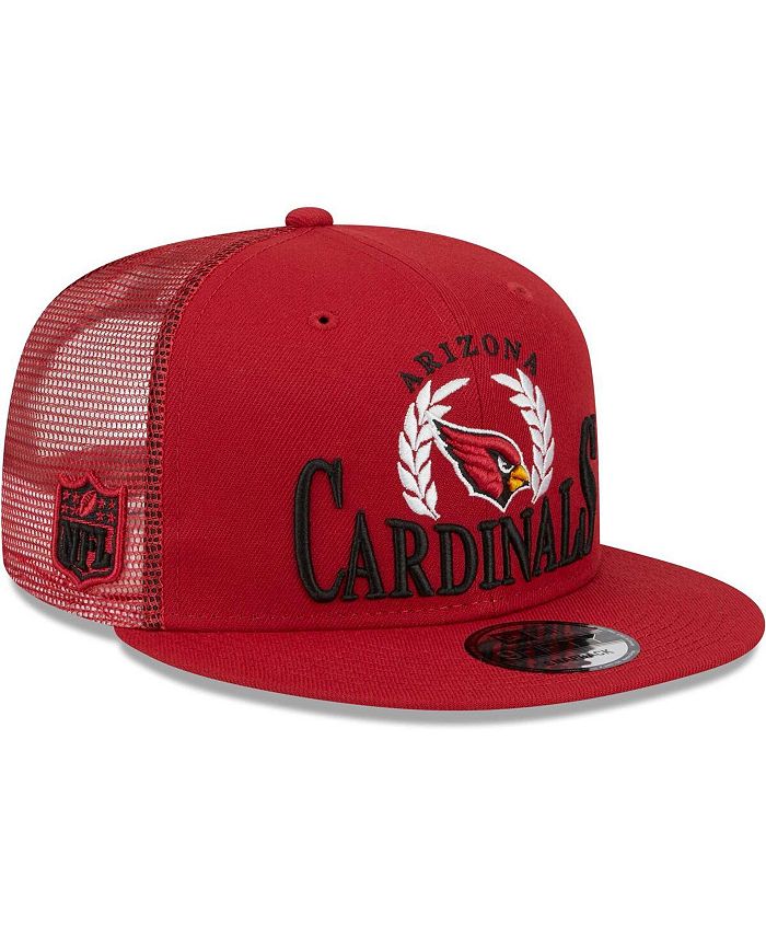 New Era Men's Cardinal Arizona Cardinals Collegiate Trucker 9FIFTY ...