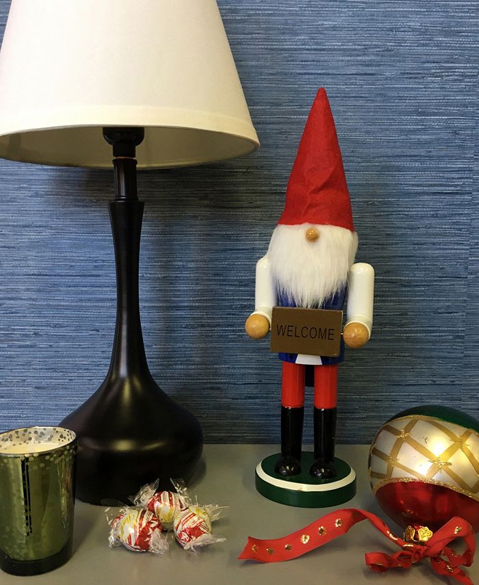 Santa's Workshop 12" Welcome and Go Away Gnome Nutcracker, Set of 2 - Macy's