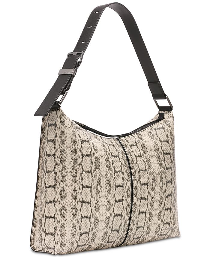 Calvin Klein Max Top Zipper Shoulder Bag with Adjustable Straps - Macy's