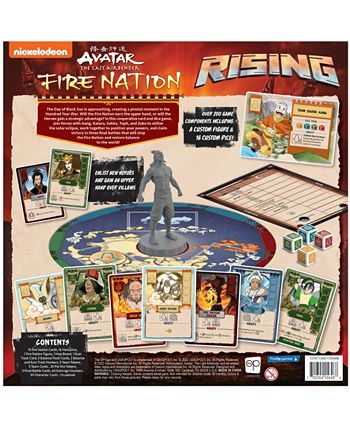 USAopoly Avatar - The Last Air Bender Fire Nation Rising Game - Macy's