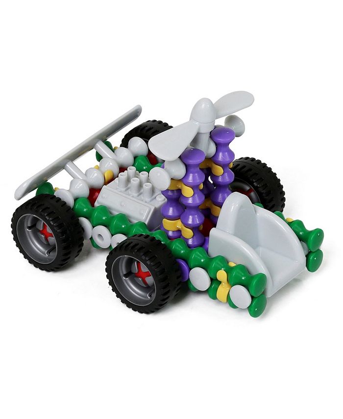 Popular Playthings Clipstix Deluxe Building Set, 150 Pieces - Macy's