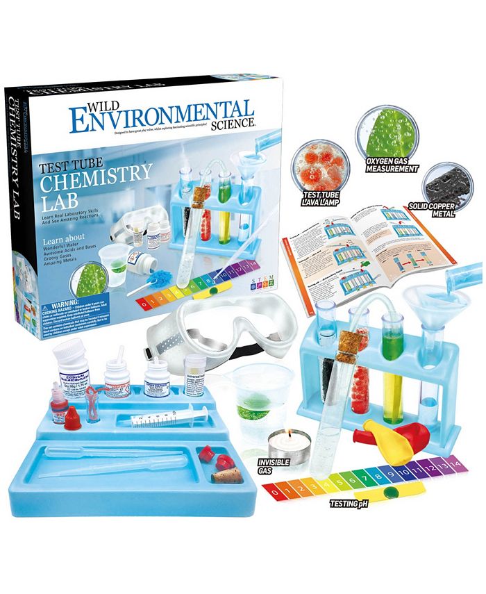 WILD! Science Wild Environmental Science - Test Tube Chemistry Lab - Macy's