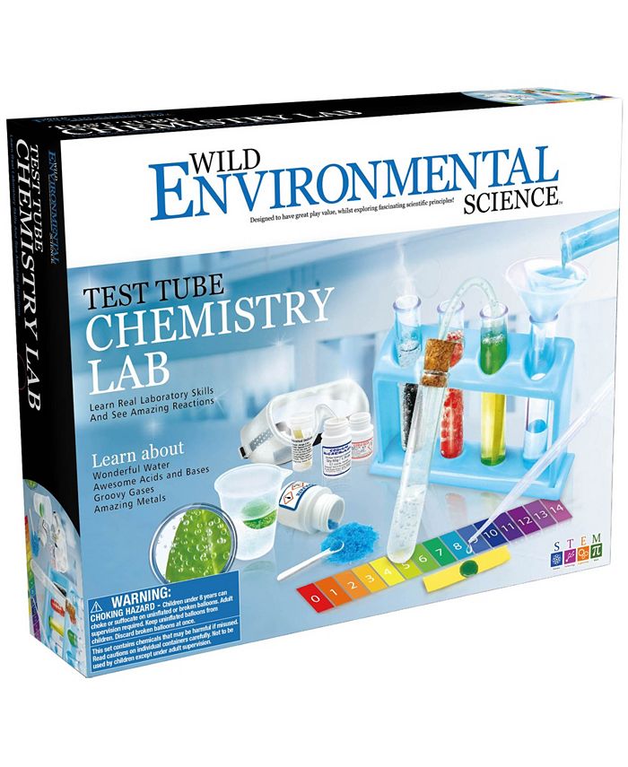 WILD! Science Wild Environmental Science - Test Tube Chemistry Lab - Macy's