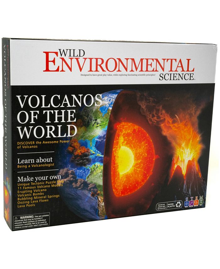 WILD! Science Wild Environmental Science - Volcanos of the World - Macy's