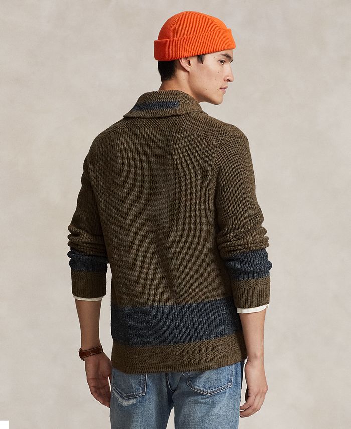 Polo Ralph Lauren Men's Polo Sportsman Cotton Cardigan - Macy's