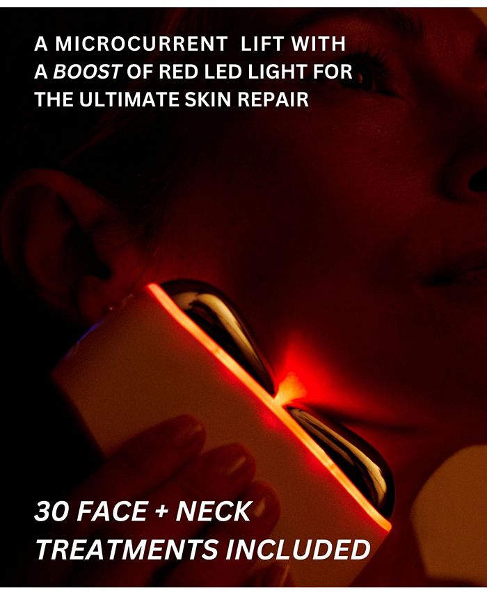 Solaris Laboratories NY Microcurrent and Red Led Light Gua Sha Massager ...