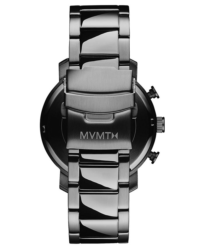 MVMT Men's Chronograph Gray Stainless Steel Watch 45mm - Macy's