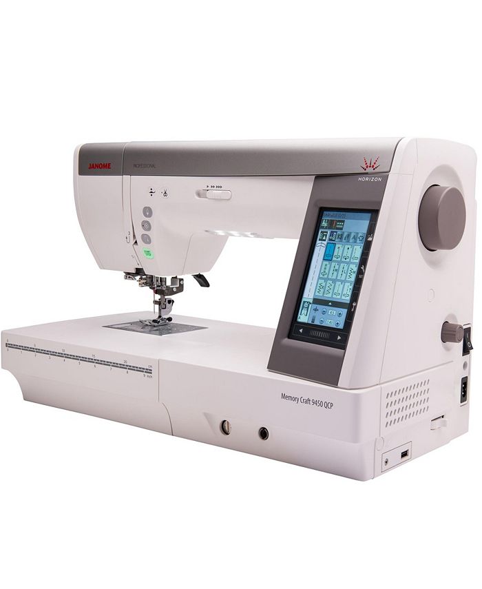 Janome Horizon Memory Craft Professional 9450 QCP Computerized Sewing and Quilting Machine - Macy's