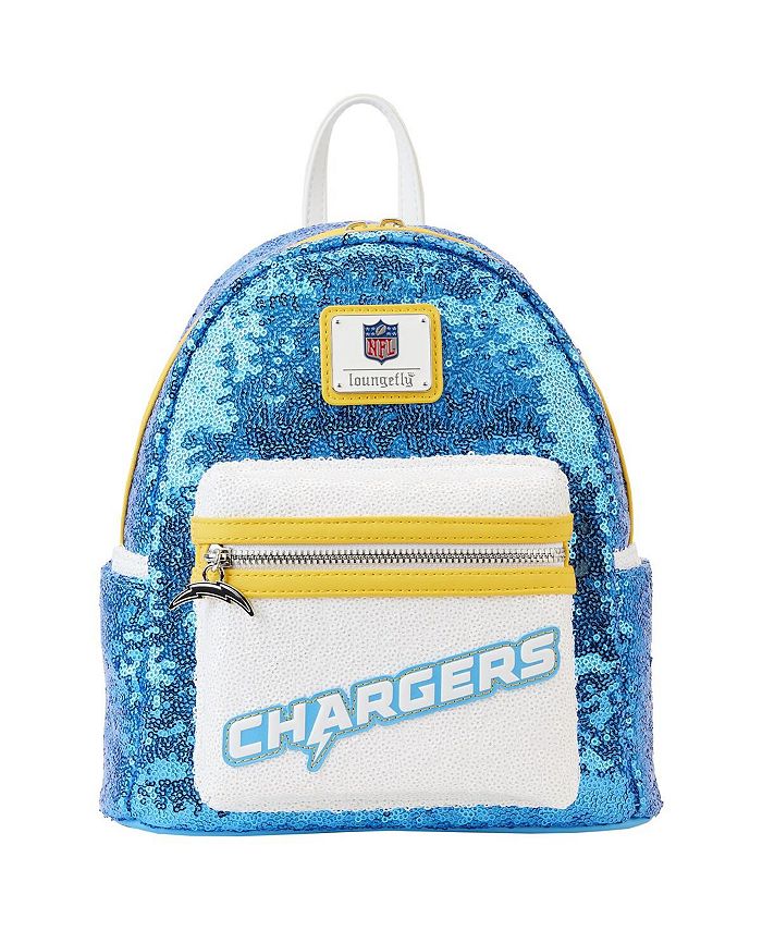 Loungefly Men's and Women's Los Angeles Chargers Sequin Mini Backpack ...