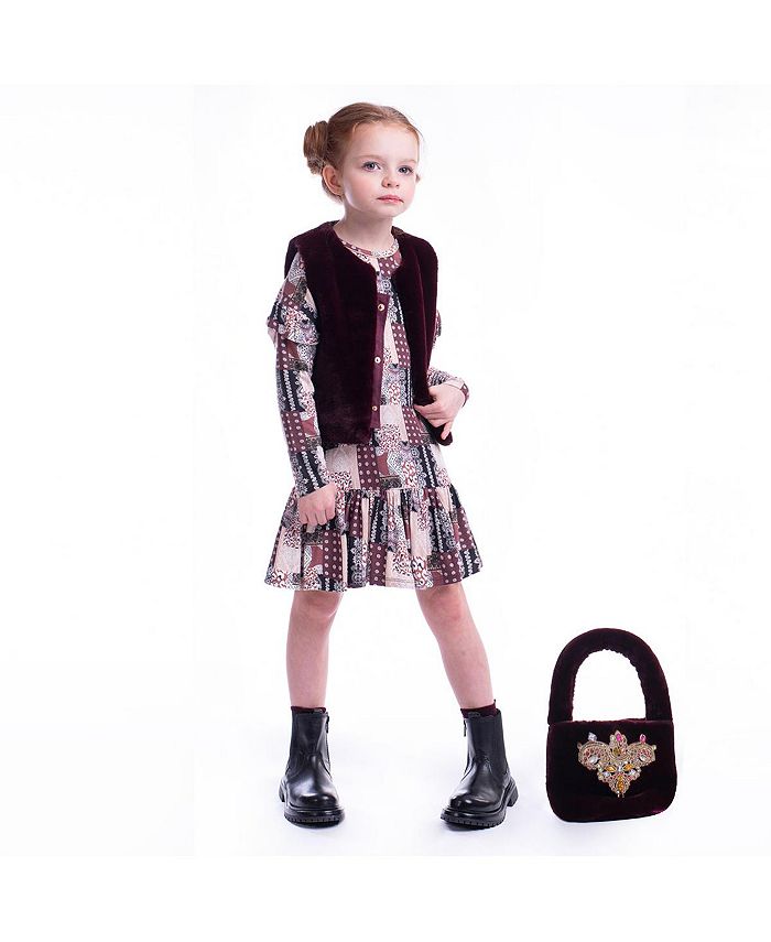IMOGA Collection Child Toddler Sandy FW23 Faux Fur Bag Os - Macy's