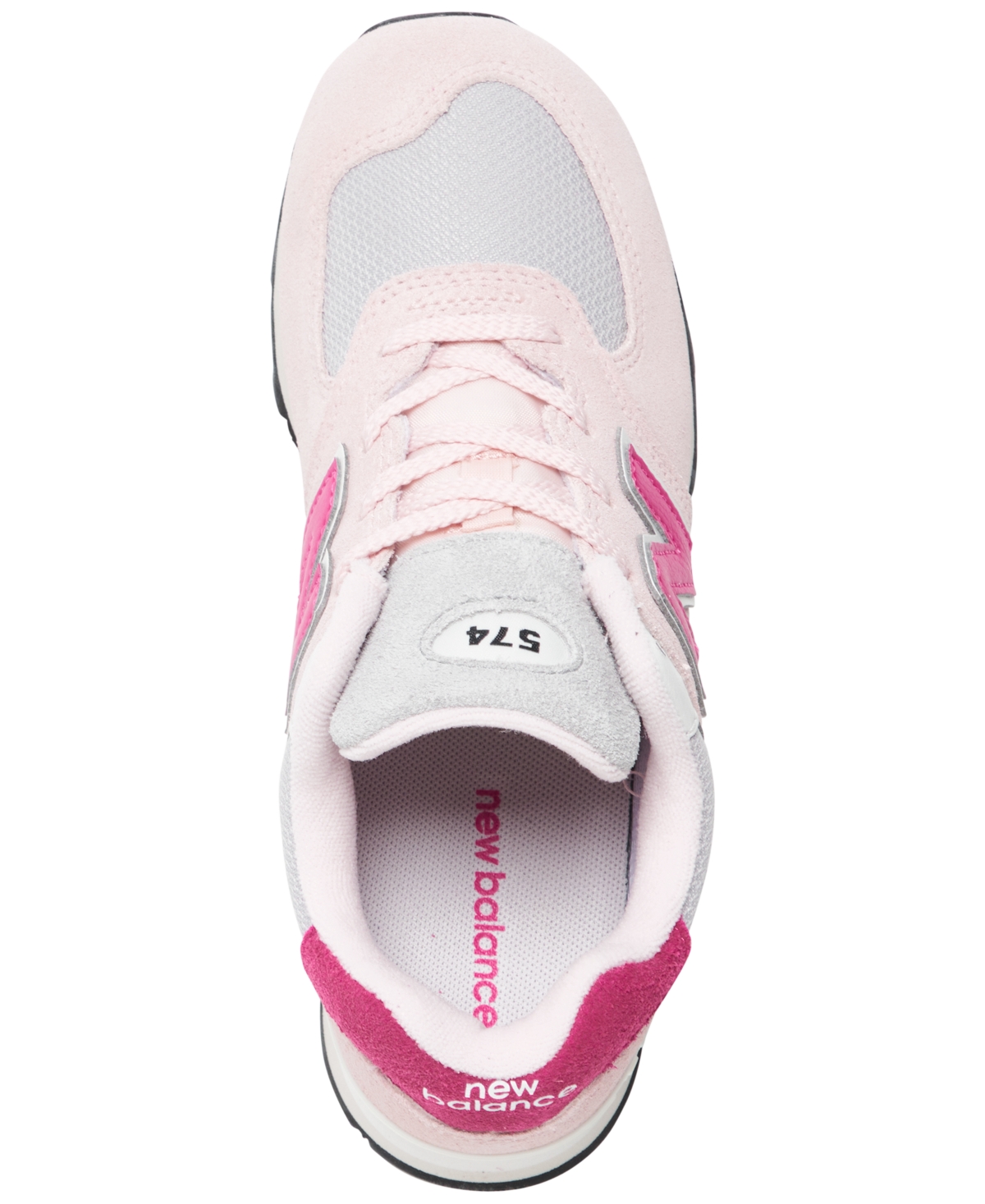 New Balance Kids' Little Girls 574 Casual Sneakers From Finish Line In ...
