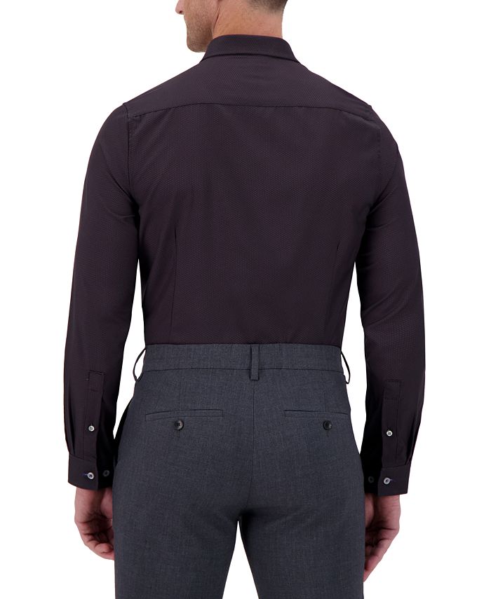 C-LAB NYC Men's Slim-Fit Tonal-Print Dress Shirt - Macy's