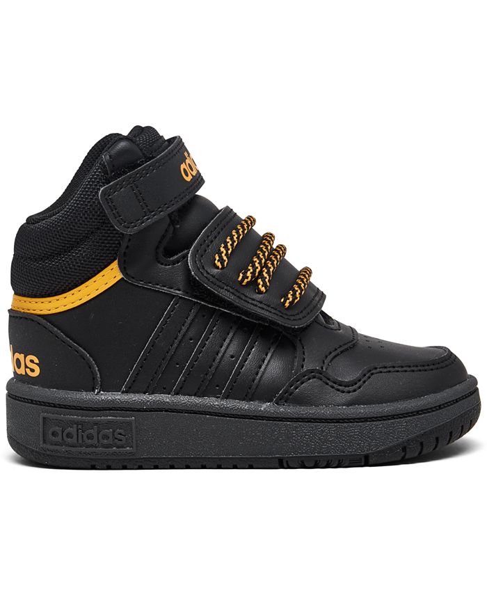 adidas Toddler Kids Hoops Mid 3.0 High Top Adjustable Strap Basketball ...