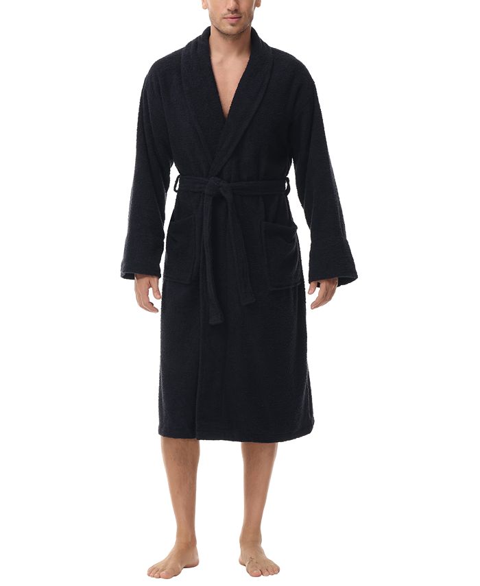 INK+IVY Men's All Cotton Terry Robe - Macy's