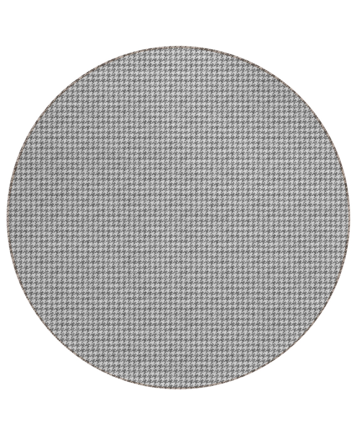 Click here for Dalyn Hinton HN1 6 x 6 Round Area Rug - Gray prices