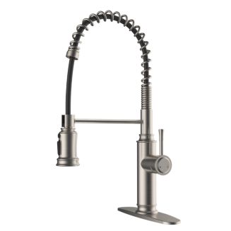 Simplie Fun Kitchen Faucet - Spring Kitchen Sink Faucet With 3 Modes ...