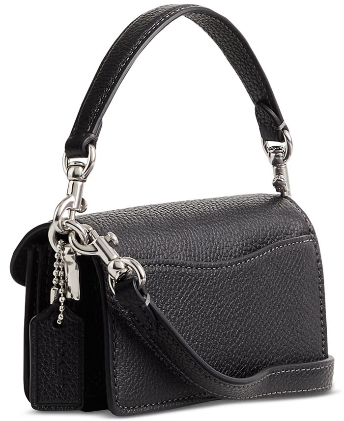 COACH Mini Leather Tabby 12 Handbag - Macy's