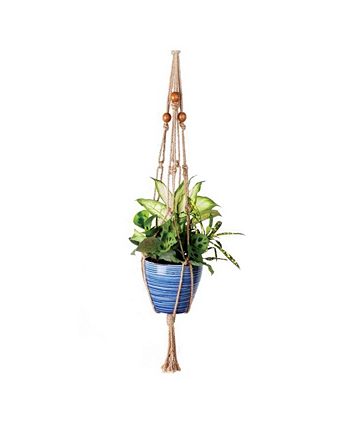 Primitive Planters 30 All Natural Jute Hanger - Macy's