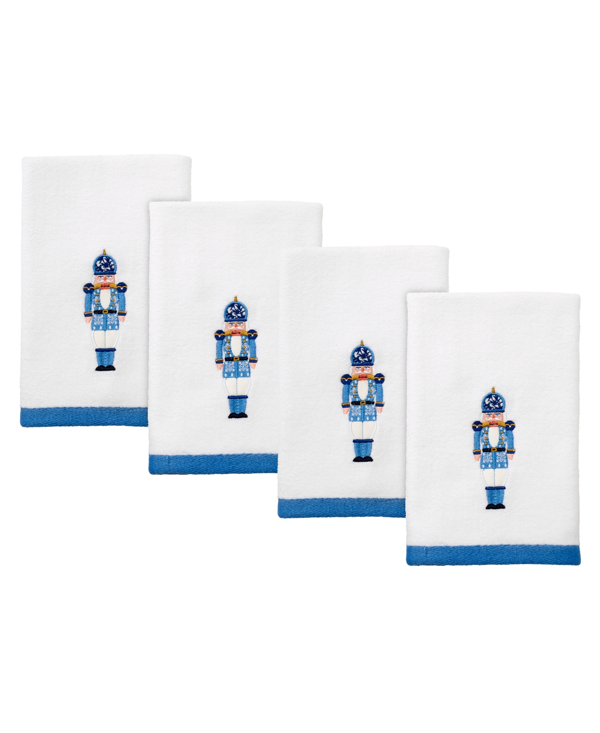 Click here for Avanti Nutcracker Trellis Cotton 4 Pack Fingertip... prices