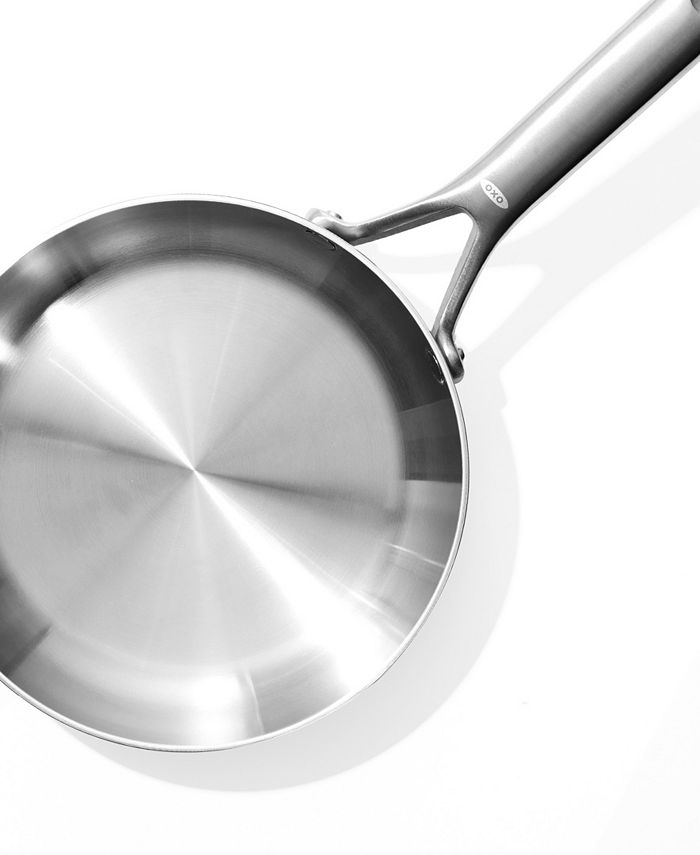 OXO Mira Tri-Ply Stainless Steel 8" Frying Pan - Macy's
