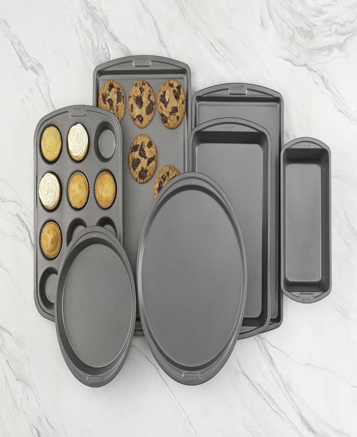 Good Cook 7 Piece Assorted Non-Stick Steel Bakeware Set - Macy's