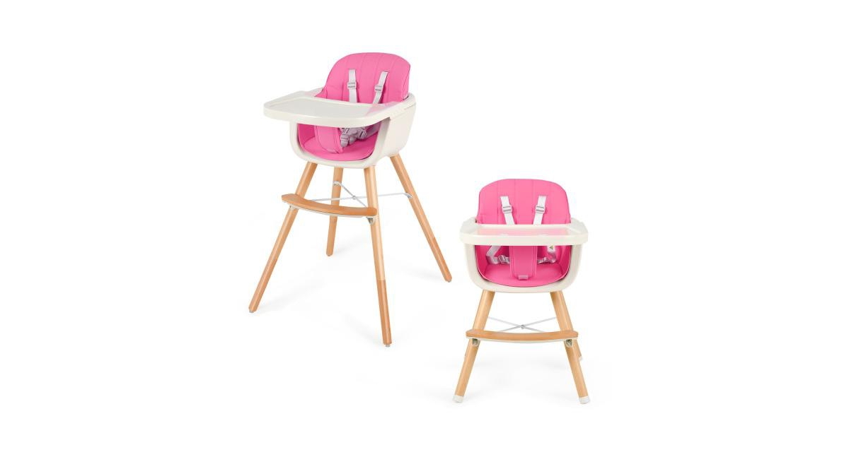 Click here for Slickblue Girls Wooden 3 in 1 Convertible High cha... prices